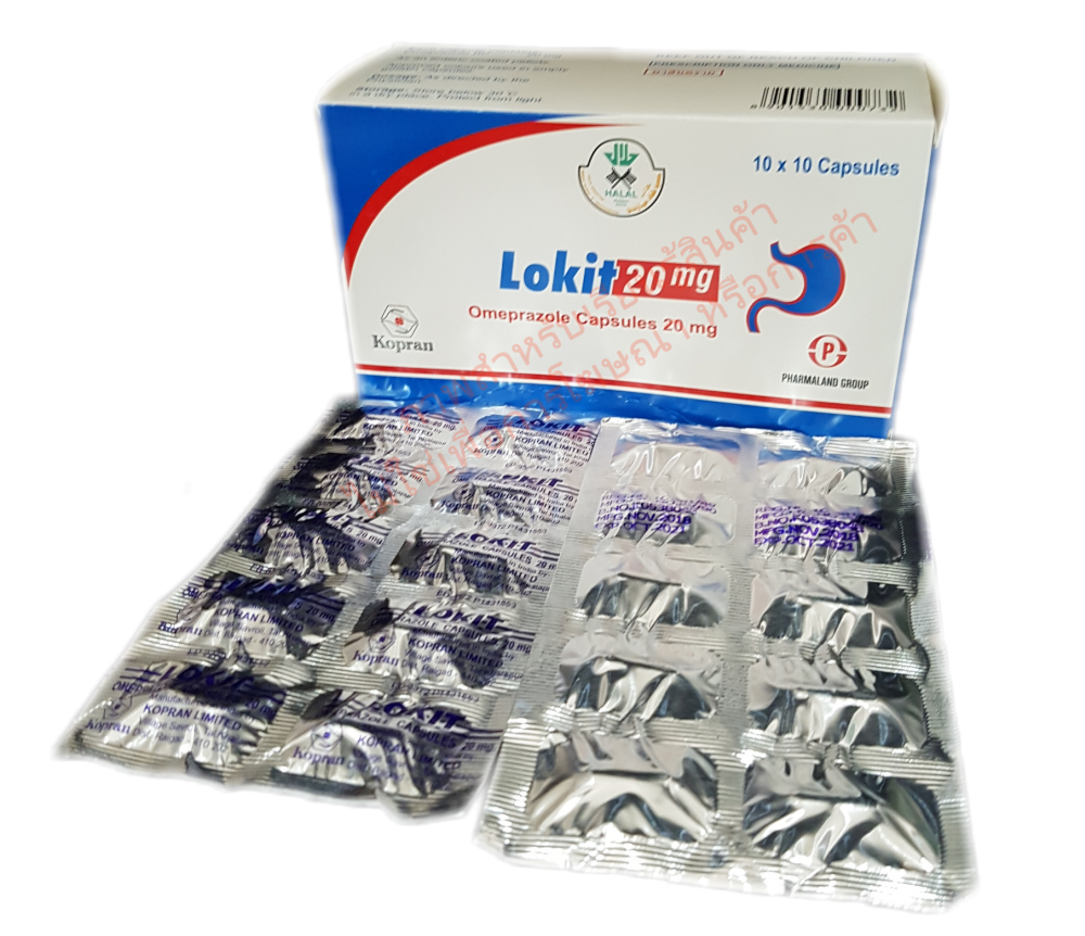 LOKIT 20 mg omeprazole10*10′s PML(I13)