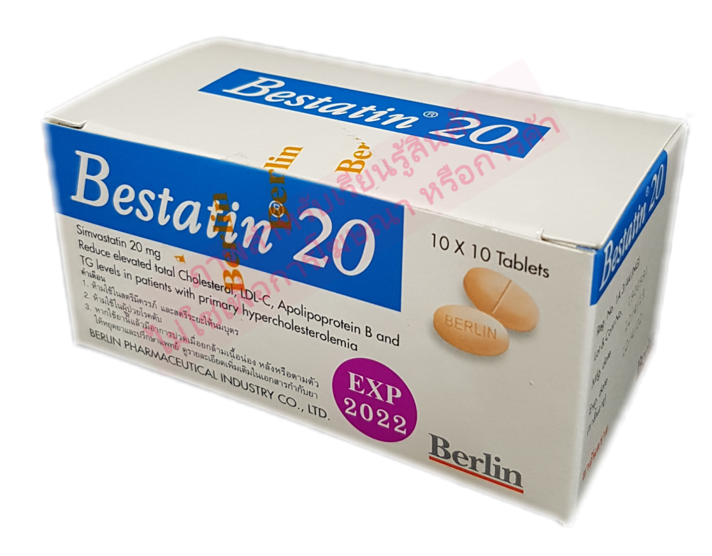 BESTATIN 20 mg simvastatin 20 mg